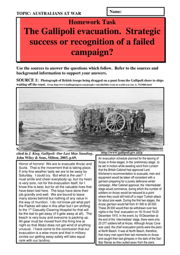 Was the Gallipoli evacuation a strategic success or the recognition of ...