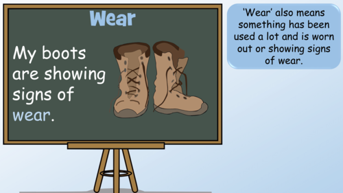 Homophones: Where, Were, We're, Wear | Teaching Resources