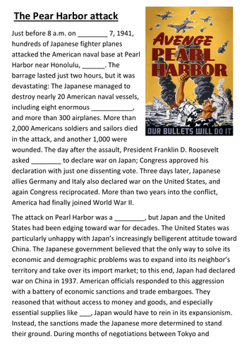 Pearl Harbor Attack Bundle | Teaching Resources