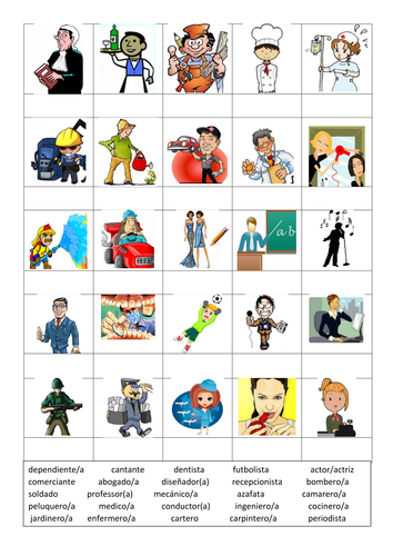 World of work - trabajo | Teaching Resources