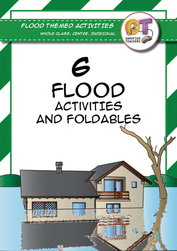 Flood Activities and Foldables - 6 contract activities | Teaching Resources