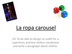 Clothes carousel lesson | Teaching Resources