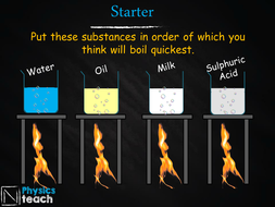 GCSE AQA Physics - P2.4 - Specific Heat Capacity (+required practical 1 ...