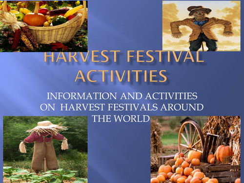 Harvest Festivals around the world - Information and activities ...