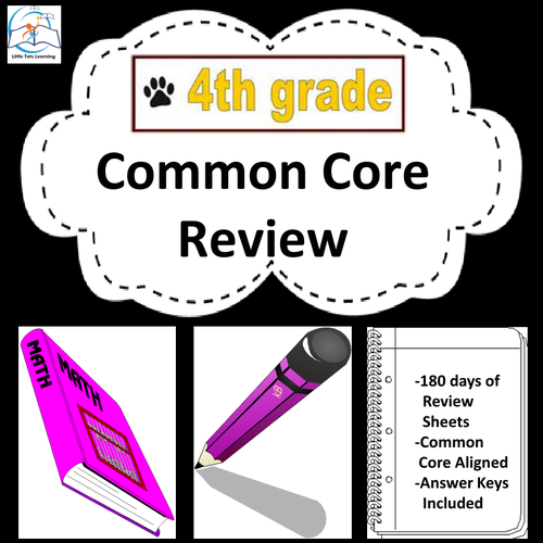 4th Grade Daily Math Spiral Review | Teaching Resources