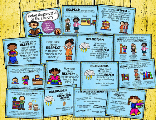 Being Respectful in the Library | Teaching Resources
