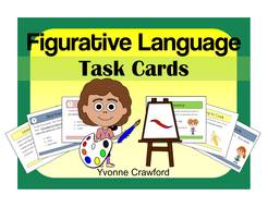 Figurative Language Task Cards | Teaching Resources