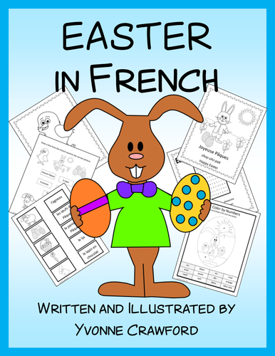 Easter in French - vocabulary sheets, printables, matching game ...