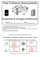 Year 5 Science Assessments and Tracking Without Levels | Teaching Resources