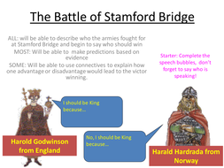 The Battle of Stamford Bridge | Teaching Resources