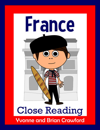 France Close Reading Country Study | Teaching Resources