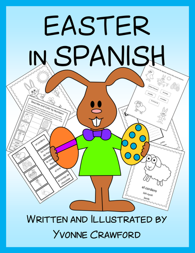 Easter in Spanish - vocabulary sheets, printables, matching game ...