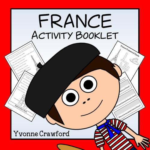 France Copywork and Activities | Teaching Resources