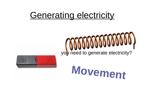 Physics A-Level Year 2 Lesson - Generating Electricity (PowerPoint AND ...