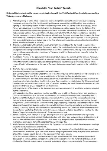 Cold War; Iron Curtain, Truman Doctrine and Marshall Plan | Teaching ...