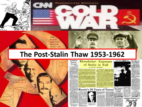 Cold War; Diplomacy & End of the Thaw | Teaching Resources