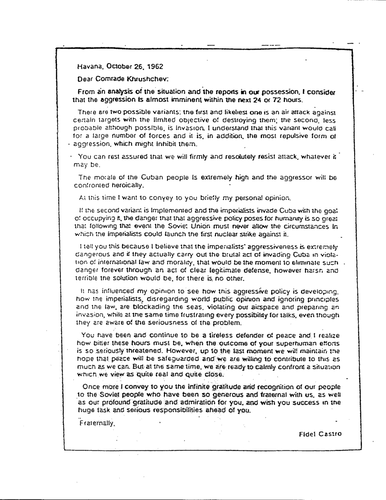 Cold War; Cuban Missile Crisis | Teaching Resources