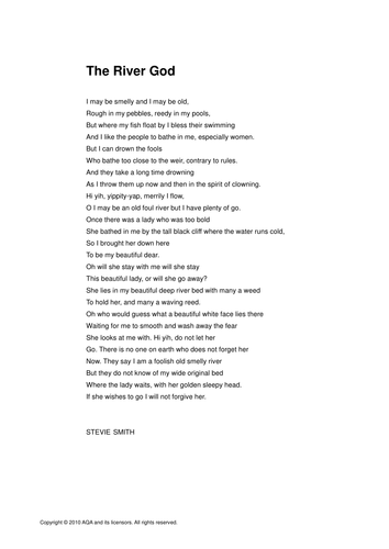 Monologues, poetry and speaking and listening English Literature KS3 ...