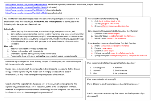 New independent pupil AQA GCSE book Biology | Teaching Resources