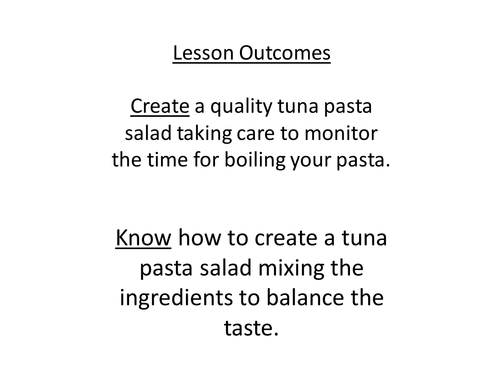 Year 7 Food Technology SOW | Teaching Resources