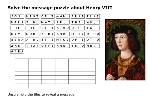 Henry VIII Bundle | Teaching Resources