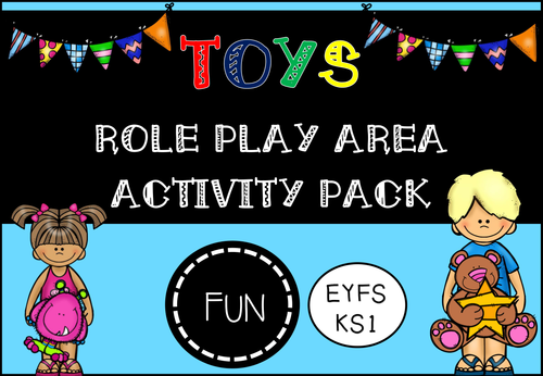 Toys Role Play Area and Activity Pack | Teaching Resources