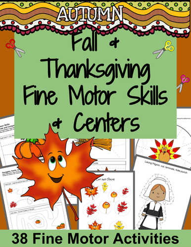 Fine Motor Skills: Fall Activities | Teaching Resources