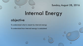 New AQA physics 2016 internal energy by brythegreat - Teaching ...