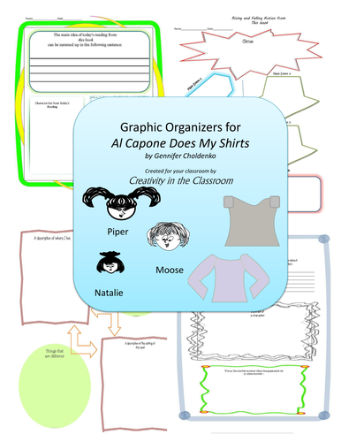 Graphic Organizers for Al Capone Does My Shirts | Teaching Resources
