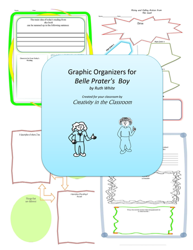 Graphic Organizers for Belle Praters Boy | Teaching Resources