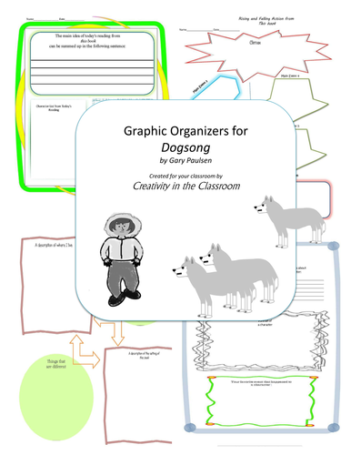 Graphic Organizers for Dogsong | Teaching Resources
