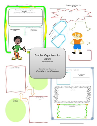 Graphic Organizers for Holes | Teaching Resources