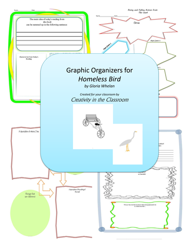 Graphic Organizers for Homeless Bird | Teaching Resources
