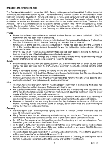 Treaty of Versailles, 1919 | Teaching Resources