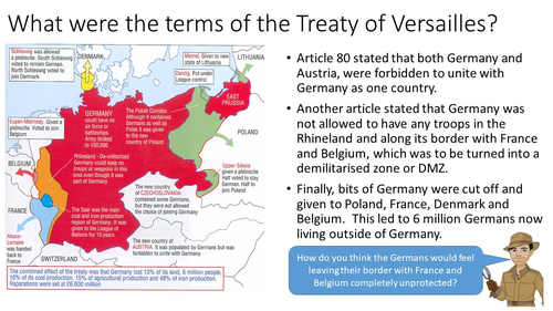 The Treaty of Versailles, 1919 | Teaching Resources