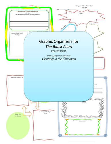 Graphic Organizers for The Black Pearl | Teaching Resources