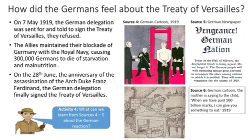 How satisfied were the Big Three with the Treaty of Versailles, 1919 ...