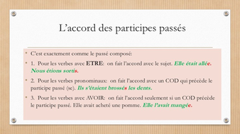 French Grammar : Pluperfect Tense (lesson+exercices)/ Le plus que ...