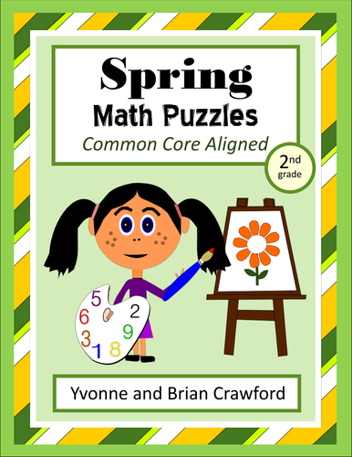 Spring Math Puzzles - 2nd Grade Common Core | Teaching Resources