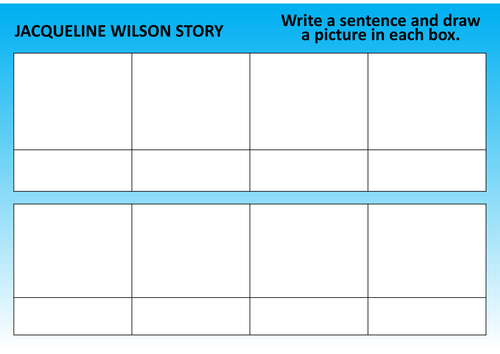 JACQUELINE WILSON TEACHING DISPLAY RESOURCES -ENGLISH READING KS1-2 ...