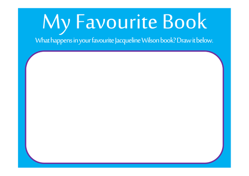 JACQUELINE WILSON TEACHING DISPLAY RESOURCES -ENGLISH READING KS1-2 ...