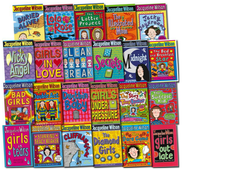 JACQUELINE WILSON TEACHING DISPLAY RESOURCES -ENGLISH READING KS1-2 ...