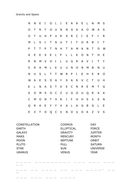 Gravity word search | Teaching Resources