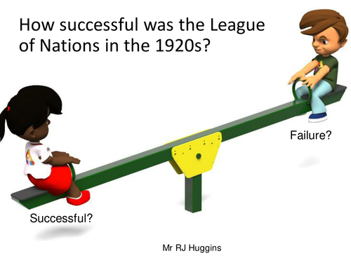 How successful was the League of Nations in the 1920s? | Teaching Resources