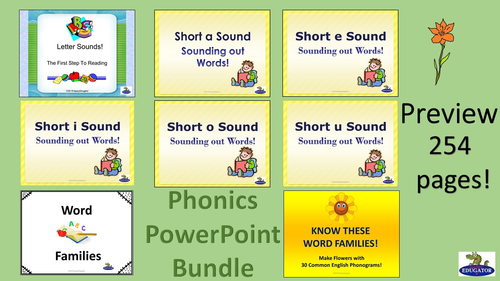 Phonics PowerPoint Bundle | Teaching Resources