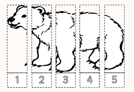 Bear Counting Addition Subtraction Worksheets Matching Activities ...