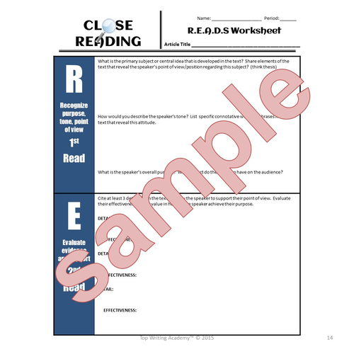 Close Reading Nonfiction "Great Speeches" Winston Churchill | Teaching ...