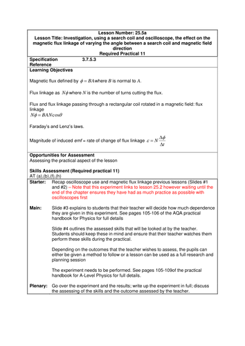 Physics A-Level Year 2 Lesson - Transformers (PowerPoint AND lesson ...