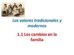 A Level Spanish Los cambios en la familia | Teaching Resources