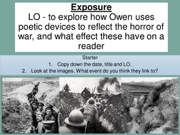 Exposure - Wilfred Owen | Teaching Resources